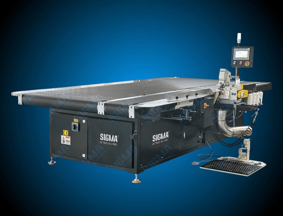 SIGMA SM-BTF4000P Otomatik Flange Overlok Makinası - Sercan Makina